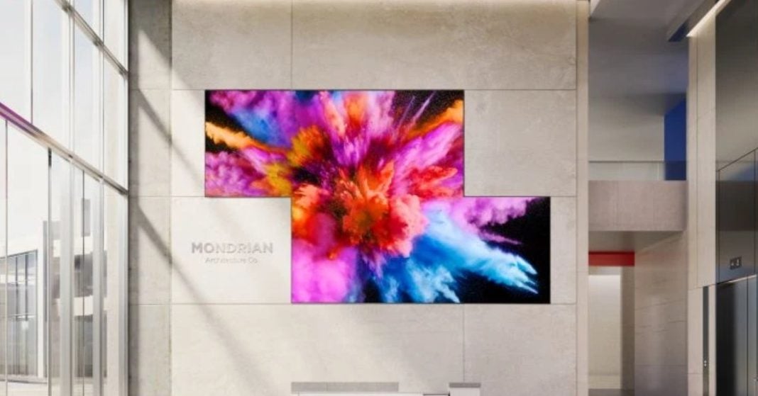 ViewSonic revela enormes telas LED personalizáveis de 760 polegadas ...