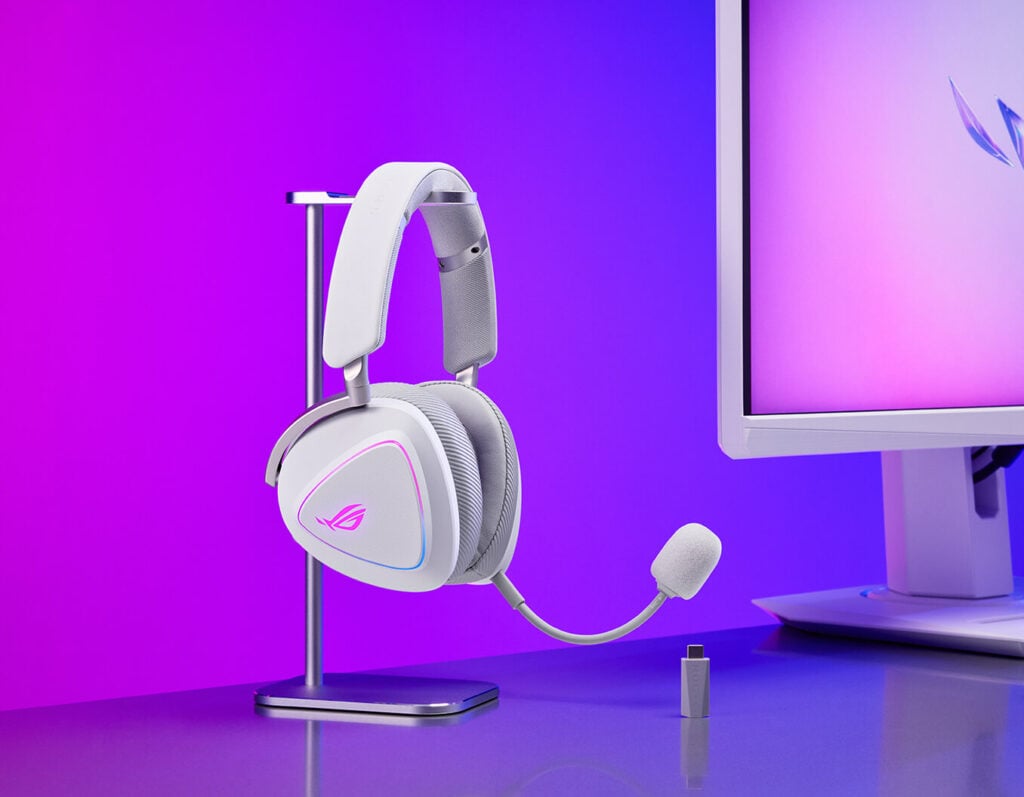 Asus lança fone de ouvido ROG Delta 2 na nova cor Moonlight White com ...